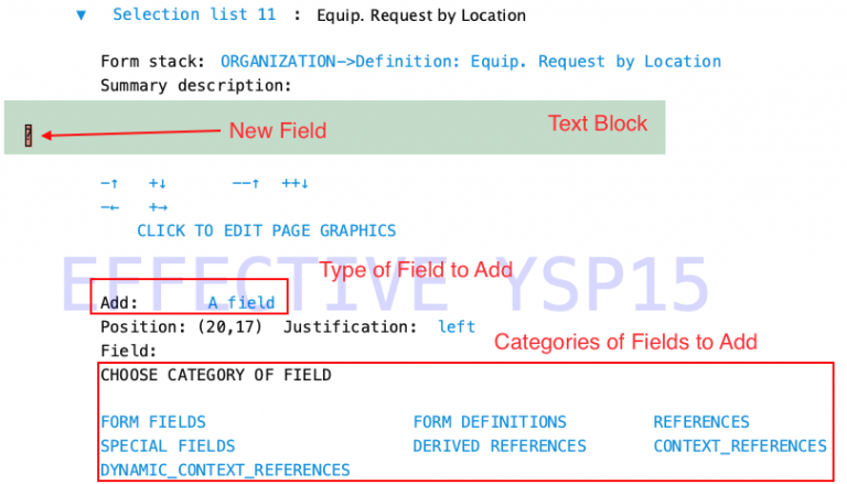 Field Chooser | Formever.org